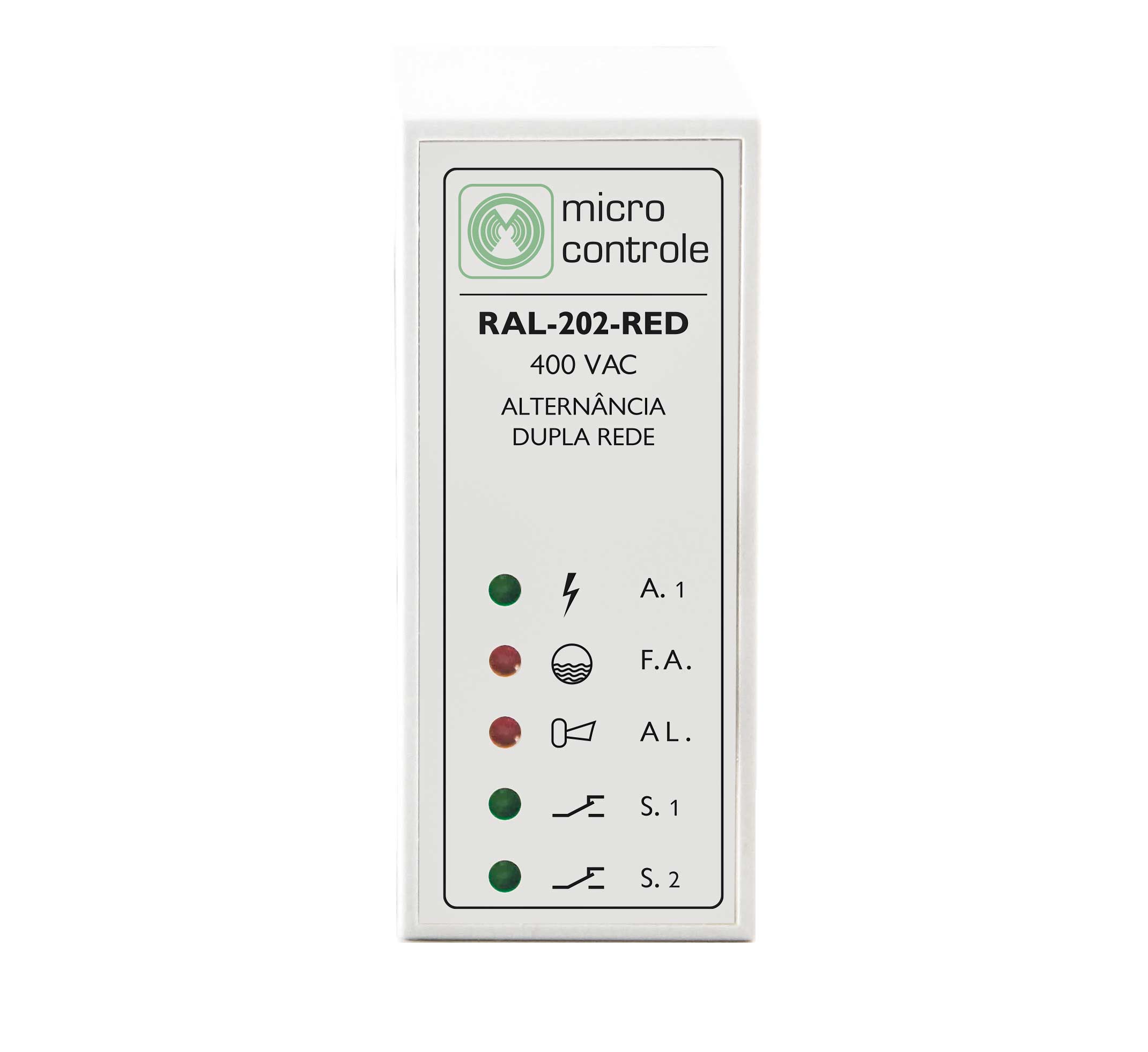 Alternating control relay for two electric pumps - RAL 202 RED - micro ...